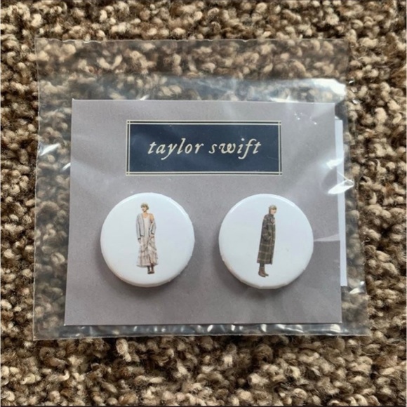 Taylor Swift | Accessories | New Taylor Swift Folklore Eras Pin Set ...